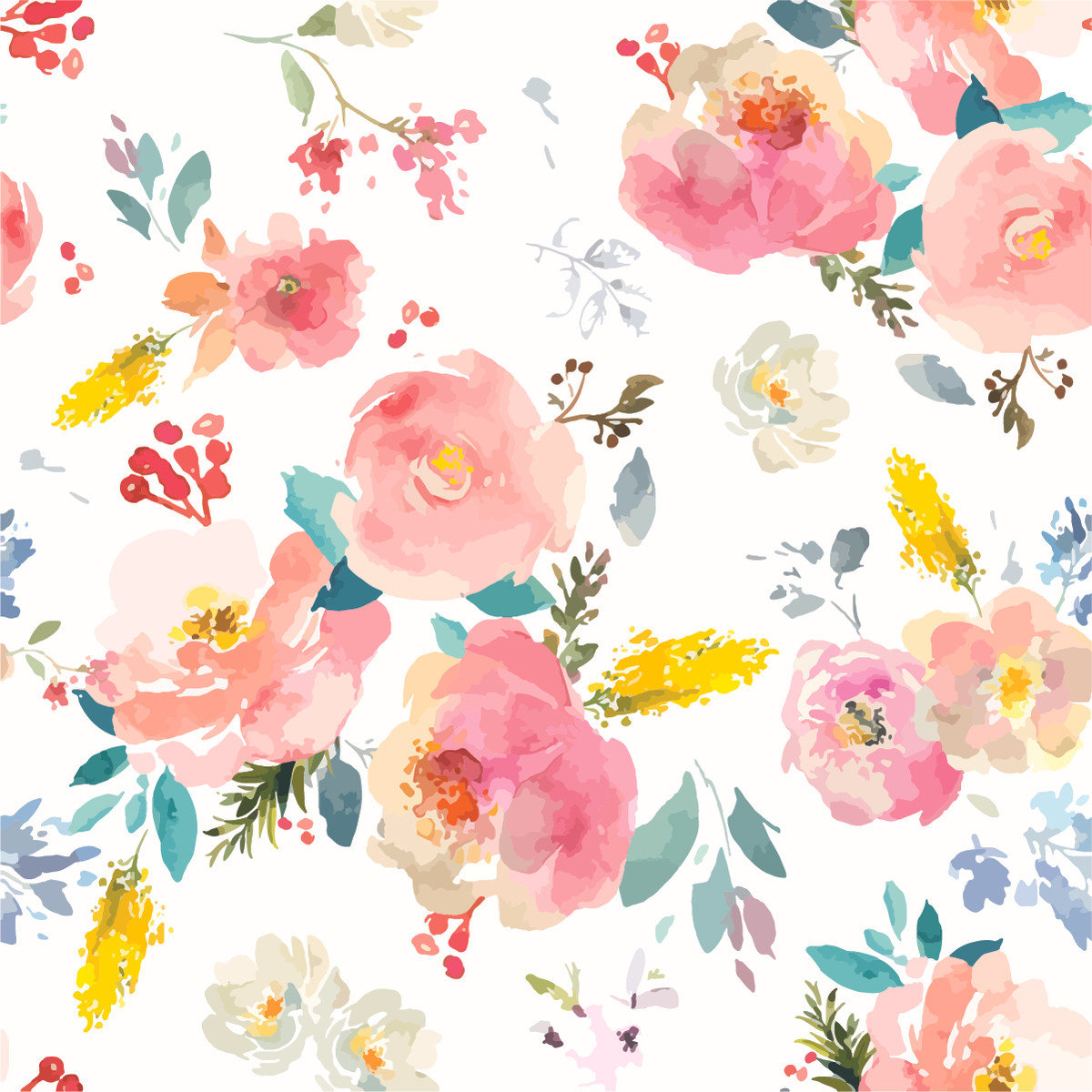 Red Barrel Studio® Keyaun Floral Wallpaper | Wayfair