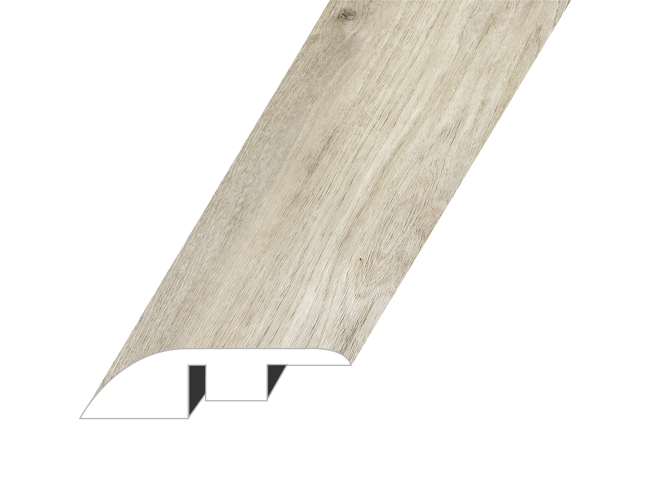 Montserrat Vinyl 0.5" Thick x 1.5" Wide x 94.5" Length Threshold / End ...