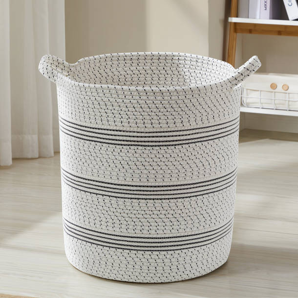 Bay Isle Home 3 Piece Burlap Container Set & Reviews | Wayfair
