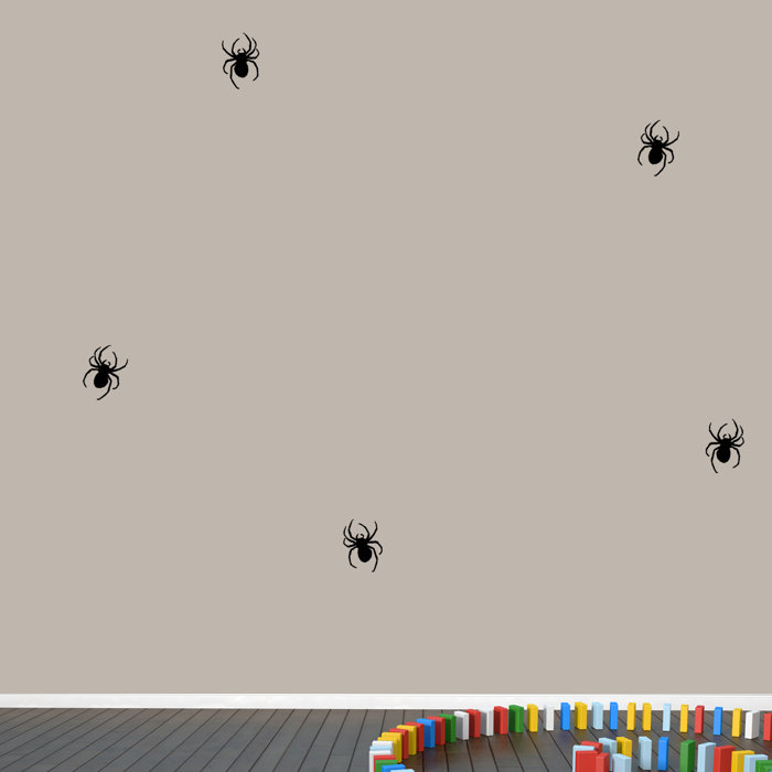 The Holiday Aisle® Spiders Wall Decal | Wayfair