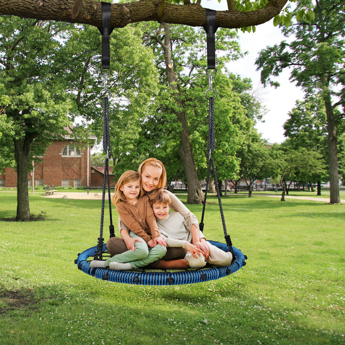 Klo Kick 40 inch Spider Swing Web/Saucer Tree Swing & Reviews | Wayfair