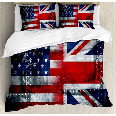 Ambesonne Union Jack Duvet Cover Set | Wayfair