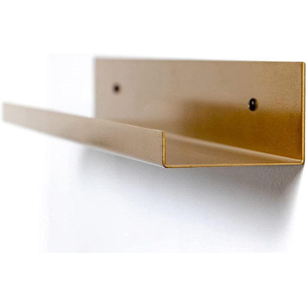 Latitude Run® Infinite Design Floating Metal Wall Shelf – - Wayfair Canada