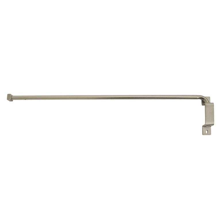 Latitude Run® Lilie Swing Arm Single Curtain Rod | Wayfair