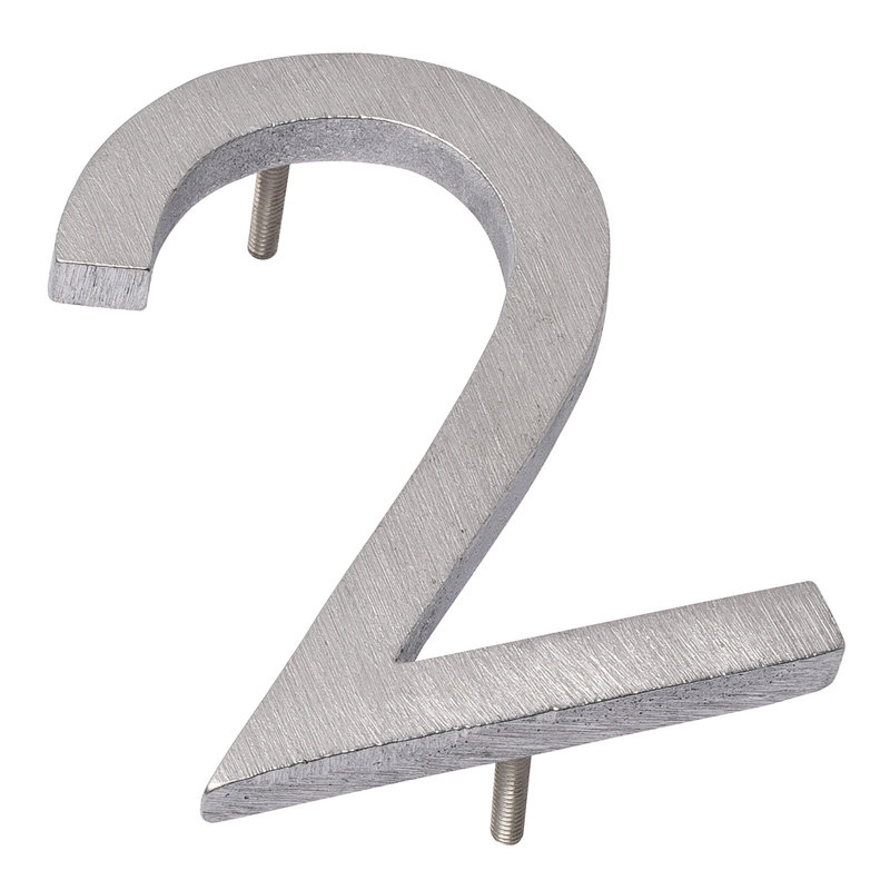 Montague Metal Products 8'' H Metal House Number & Reviews | Wayfair
