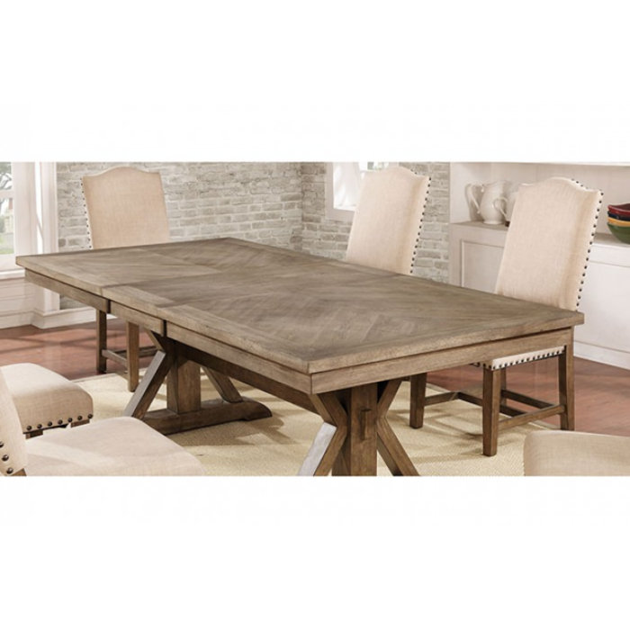 Lark Manor Altunar Extendable Trestle Dining Table & Reviews | Wayfair