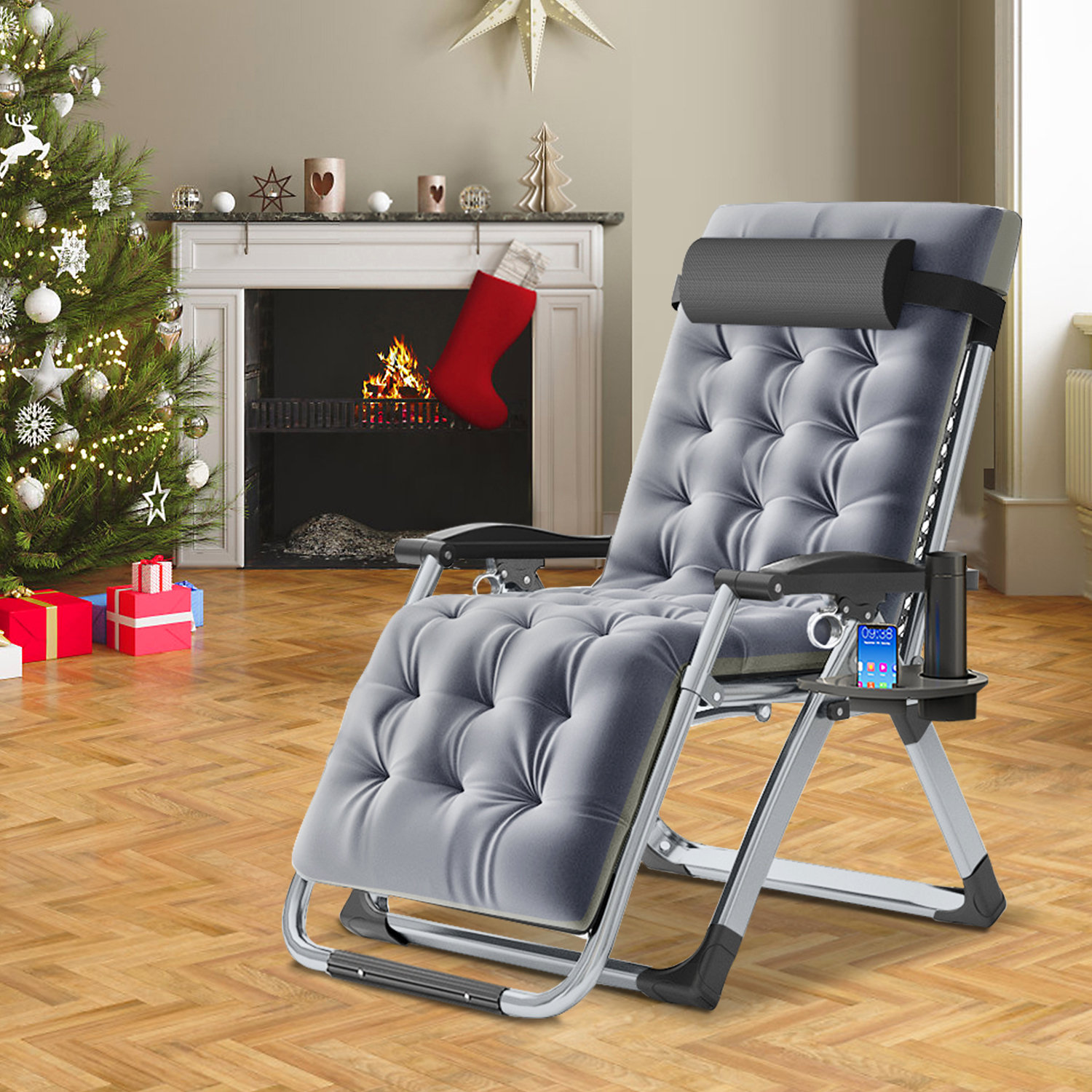 Arlmont & Co. Fauteuil zéro gravité, fauteuil inclinable, fauteuil de ...