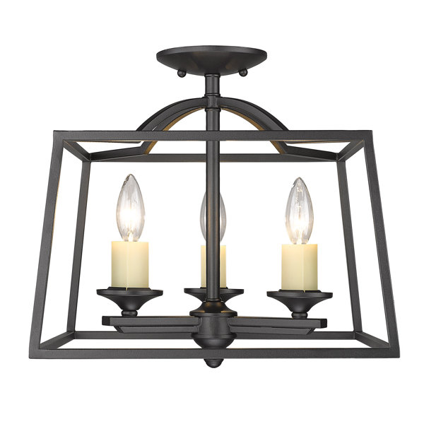 Rosdorf Park Grekin Semi Flush Mount | Wayfair