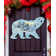 Designocracy Polar Bear Winter Artic Land Wooden Decorative Door Hanger ...