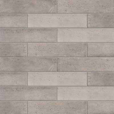 Merola Tile Capri 3" x 10" Porcelain Stone Look Subway Wall Floor Use ...