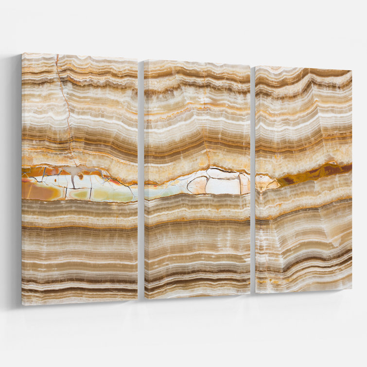 East Urban Home Onyx Marble Decorative Stone Texture With Abstract ...