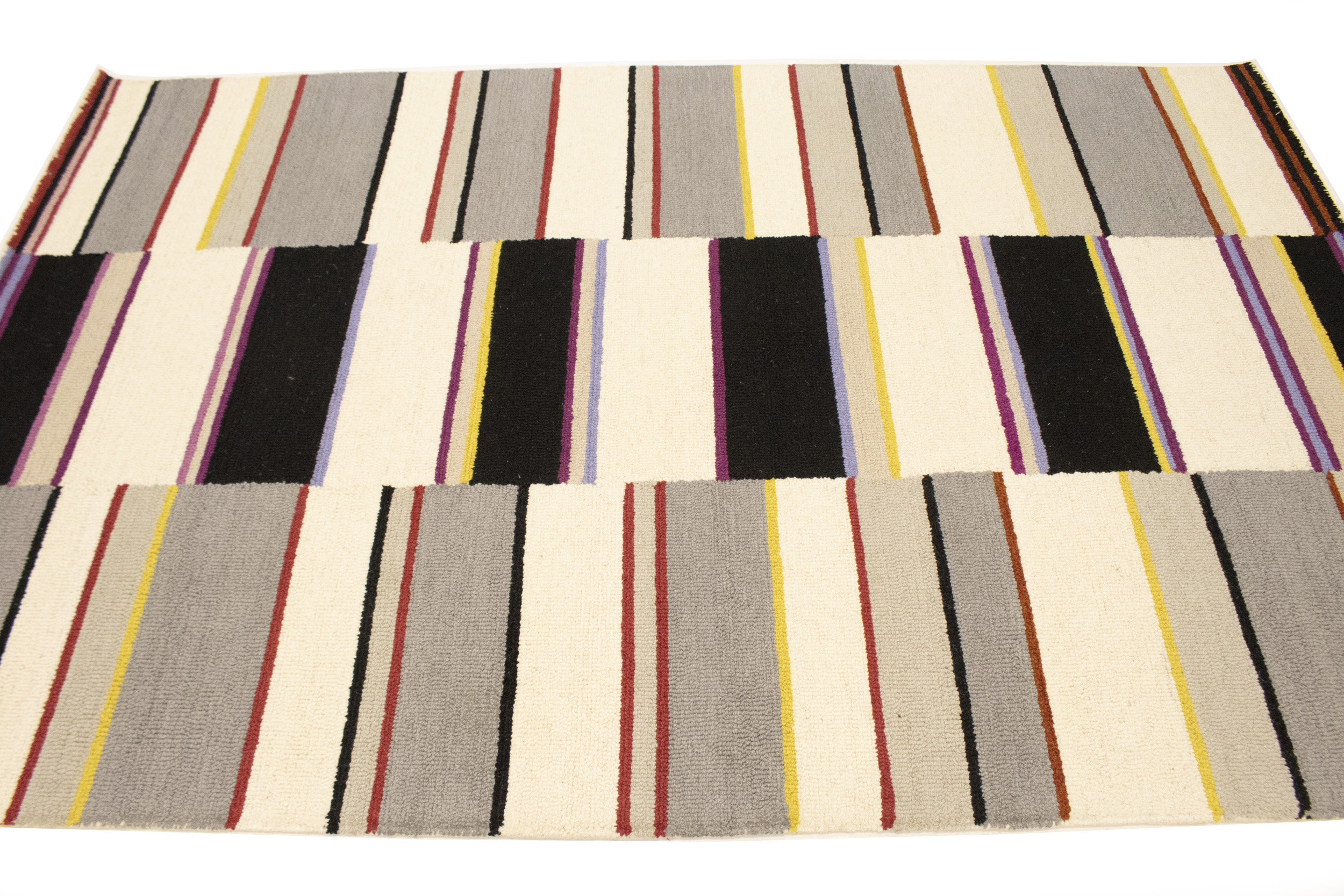 George Oliver Multicolored Modern 5X8 Oriental Area Rug | Wayfair