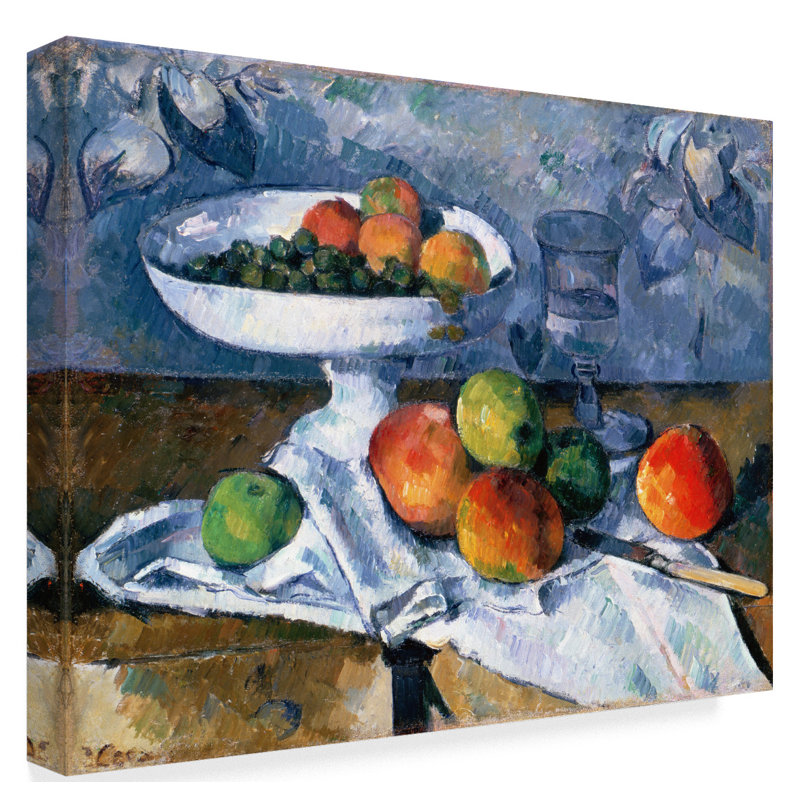 Vault W Artwork Paul Cezanne Still Life With Fruit Dish On Canvas by ...