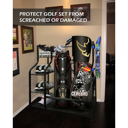 ZACHVO Freestanding Sports Rack & Reviews | Wayfair