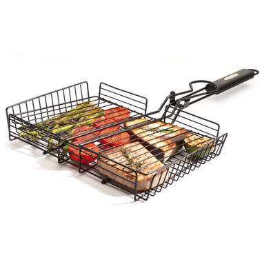 Grillpro Non-Stick Hamburger Broiler BBQ Basket | Wayfair