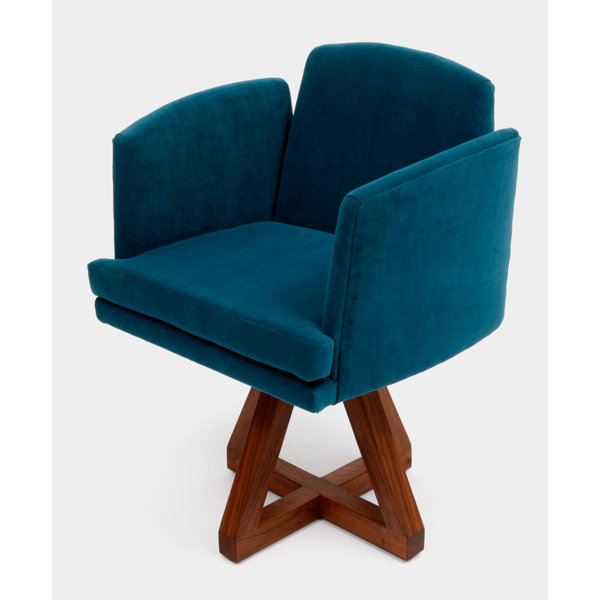 ARTLESS Allison X Velvet Arm Chair | Wayfair