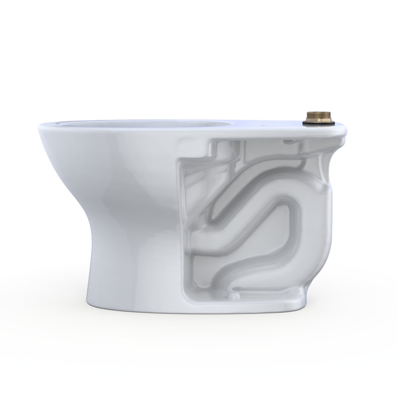 TOTO Tornado Flush Commercial Flushometer Floor-Mounted Universal ...