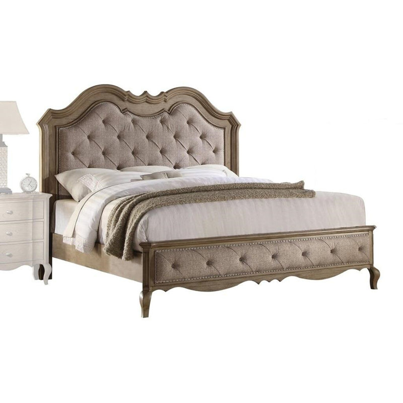 Laurel Foundry Modern Farmhouse Tasker Upholstered Bed | Wayfair