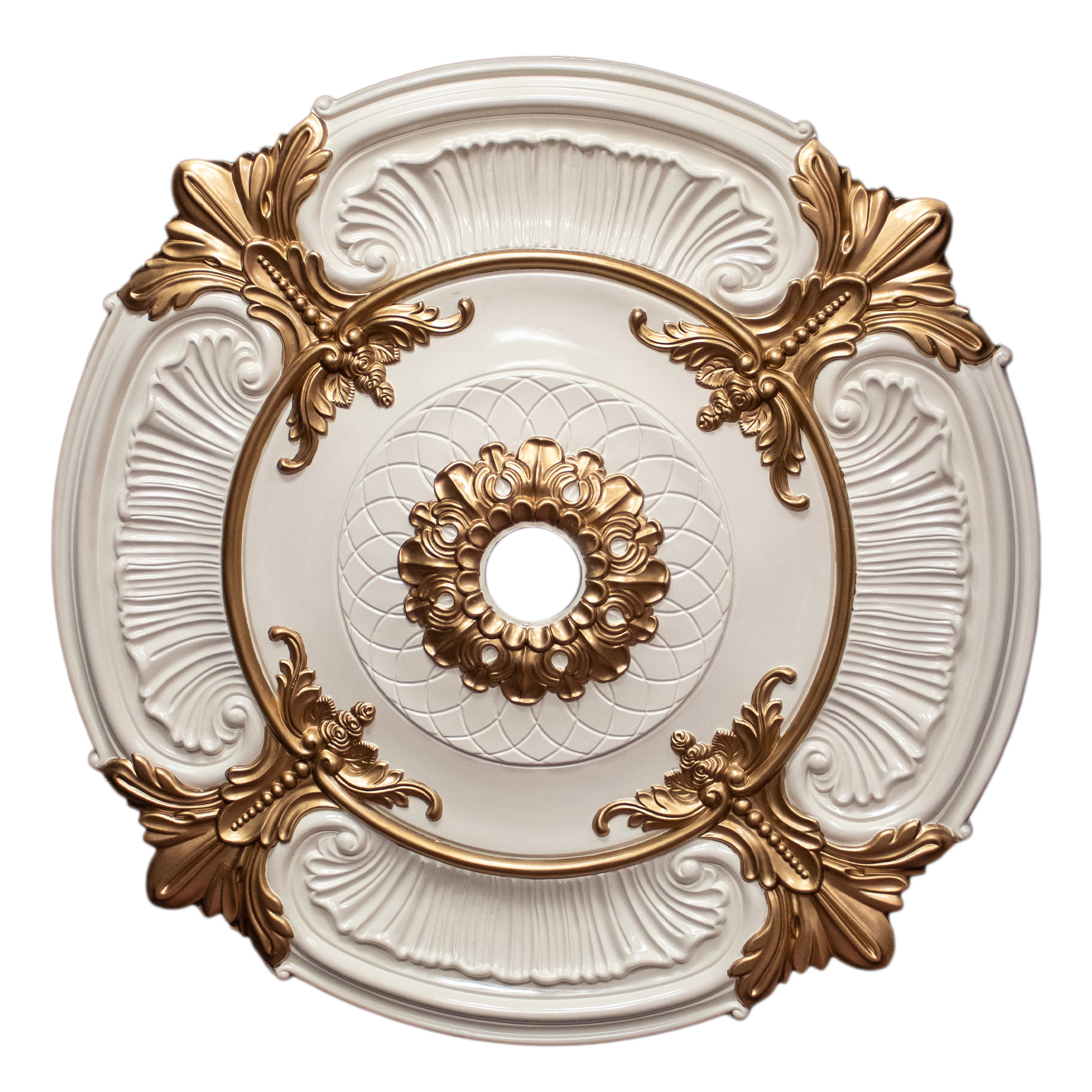 Artistry Lighting Regular Ceiling Medallion | Wayfair