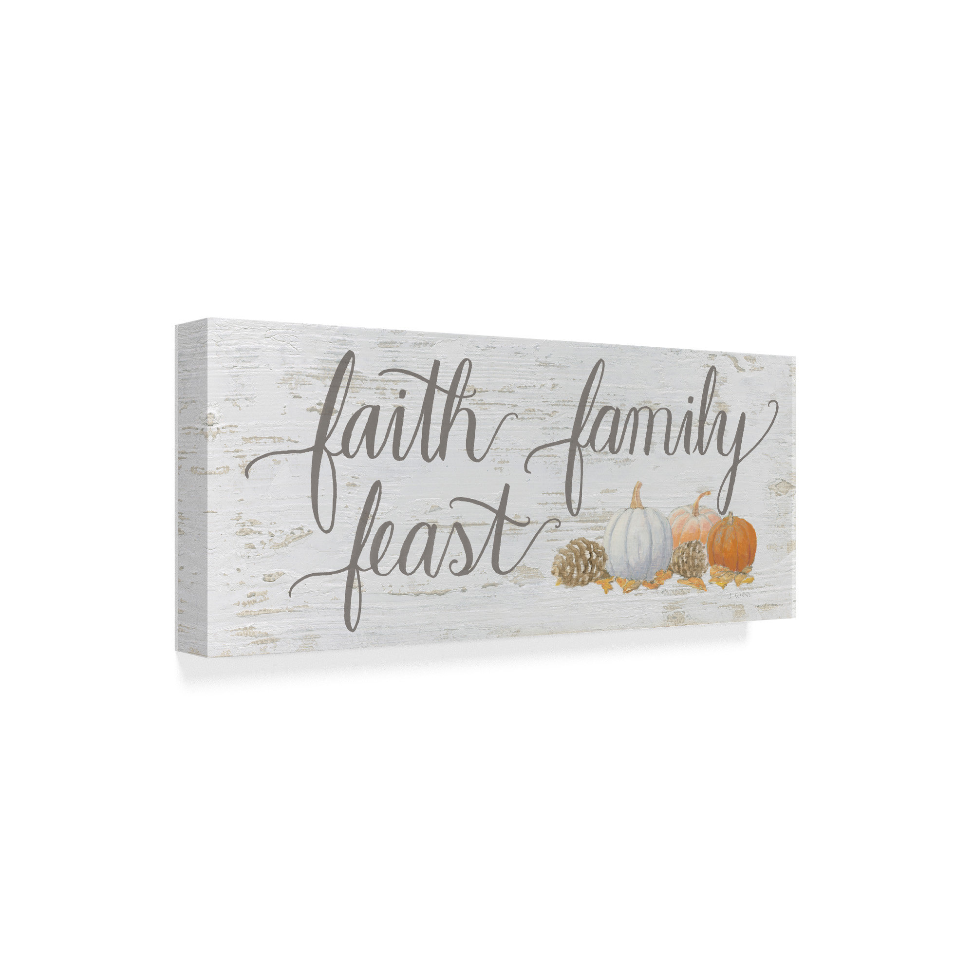 August Grove® Beautiful Bounty Sign III Script On Canvas by James Wiens ...