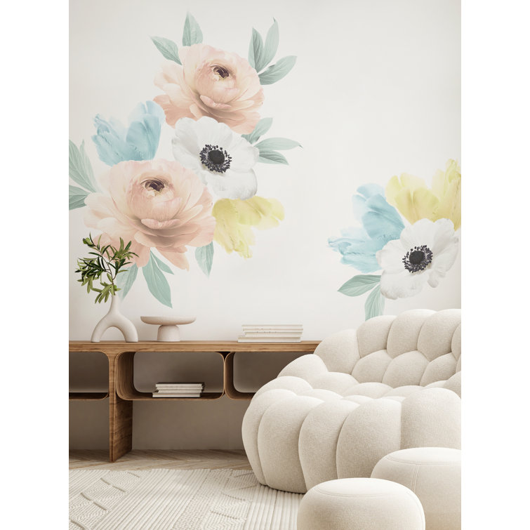 Red Barrel Studio® Floral Wall Decal | Wayfair