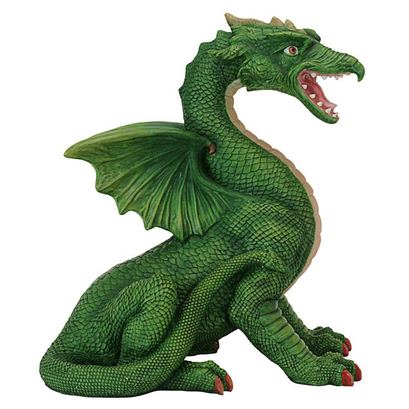 Design Toscano Ormarr Dragon, Monster of the Drawbridge Moat Statue ...