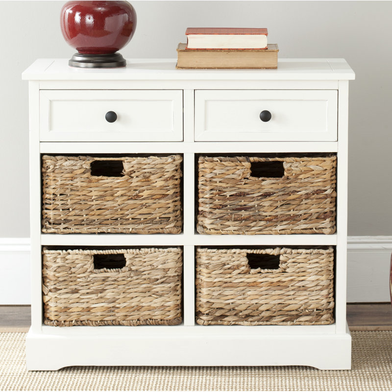 Beachcrest Home Painswick 26'' Tall Solid Wood 2 - Drawer Accent Chest ...