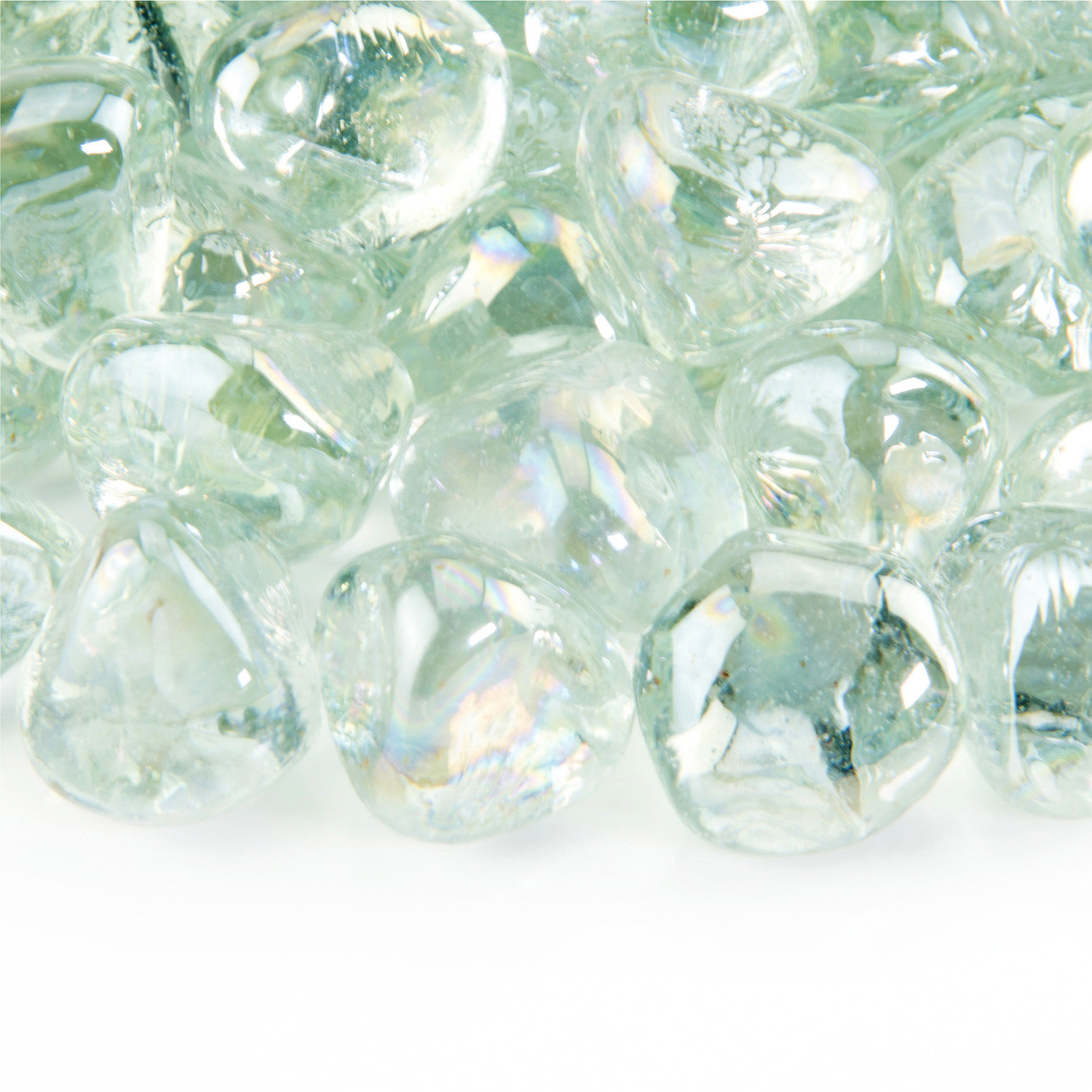 Fire Pit Essentials 10 lb. Diamond Shaped Fire Pit Glass & Reviews ...