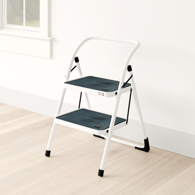 WFX Utility™ 2 Step Steel Step Stool with 300 lb. Load Capacity ...