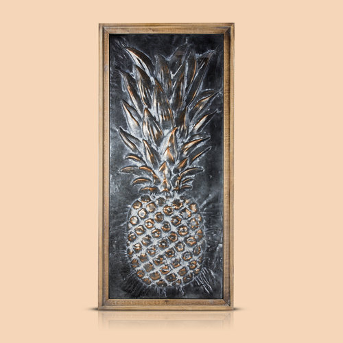 Bay Isle Home Metal Pineapple Wall Décor & Reviews | Wayfair