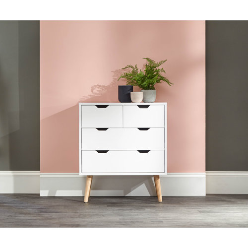Hykkon Neymar 4 - Drawer Chest of Drawers & Reviews | Wayfair.co.uk