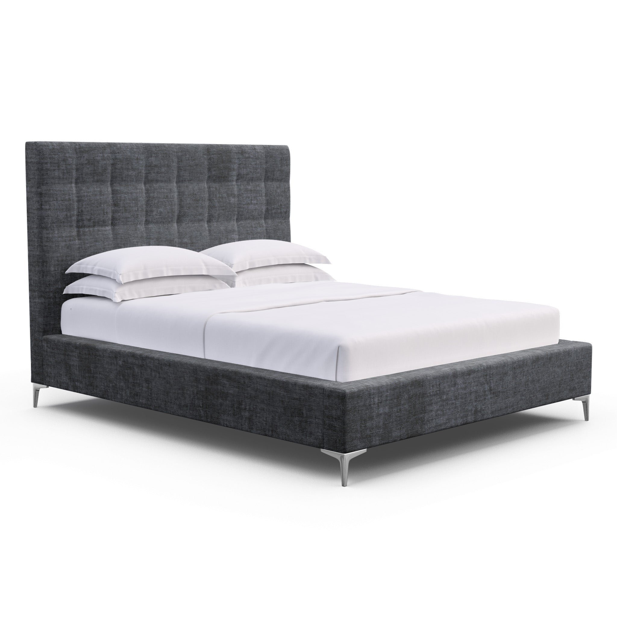 Tandem Arbor Bryant Tufted Panel Upholstered Bed | Wayfair