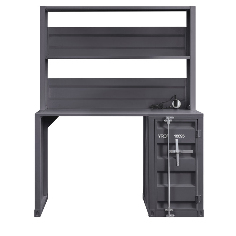 Mason & Marbles Parke 47" Writing Desk with Hutch and Chair Set | Wayfair