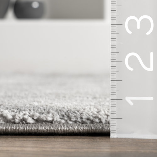 Union Rustic Harshad Handmade Performance Gray Rug & Reviews | Wayfair