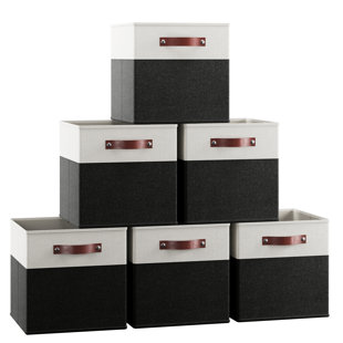 Wayfair | Fabric White Storage Containers You'll Love in 2022