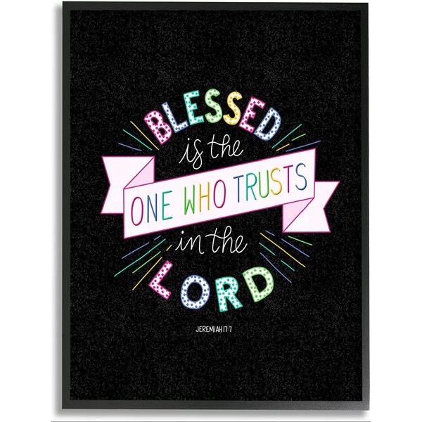 Trinx Who Trusts In The Lord Jeremiah 17:7 Proverbs, Bla Who Trusts In ...