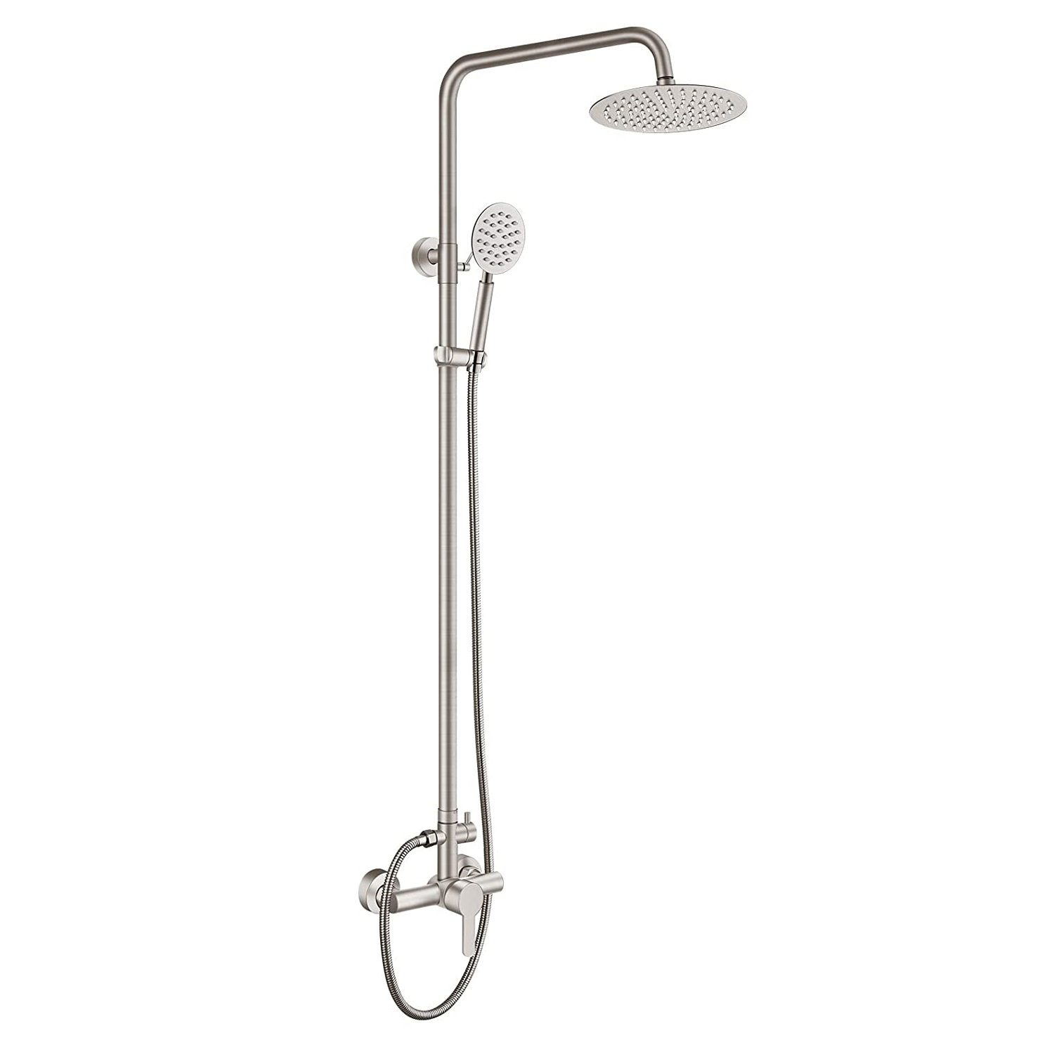 AquaStyle Milo Dual Function Outdoor Shower with Single Lever Handle ...