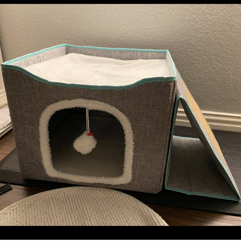Tucker Murphy Pet™ Chabak Square Cat Bed | Wayfair