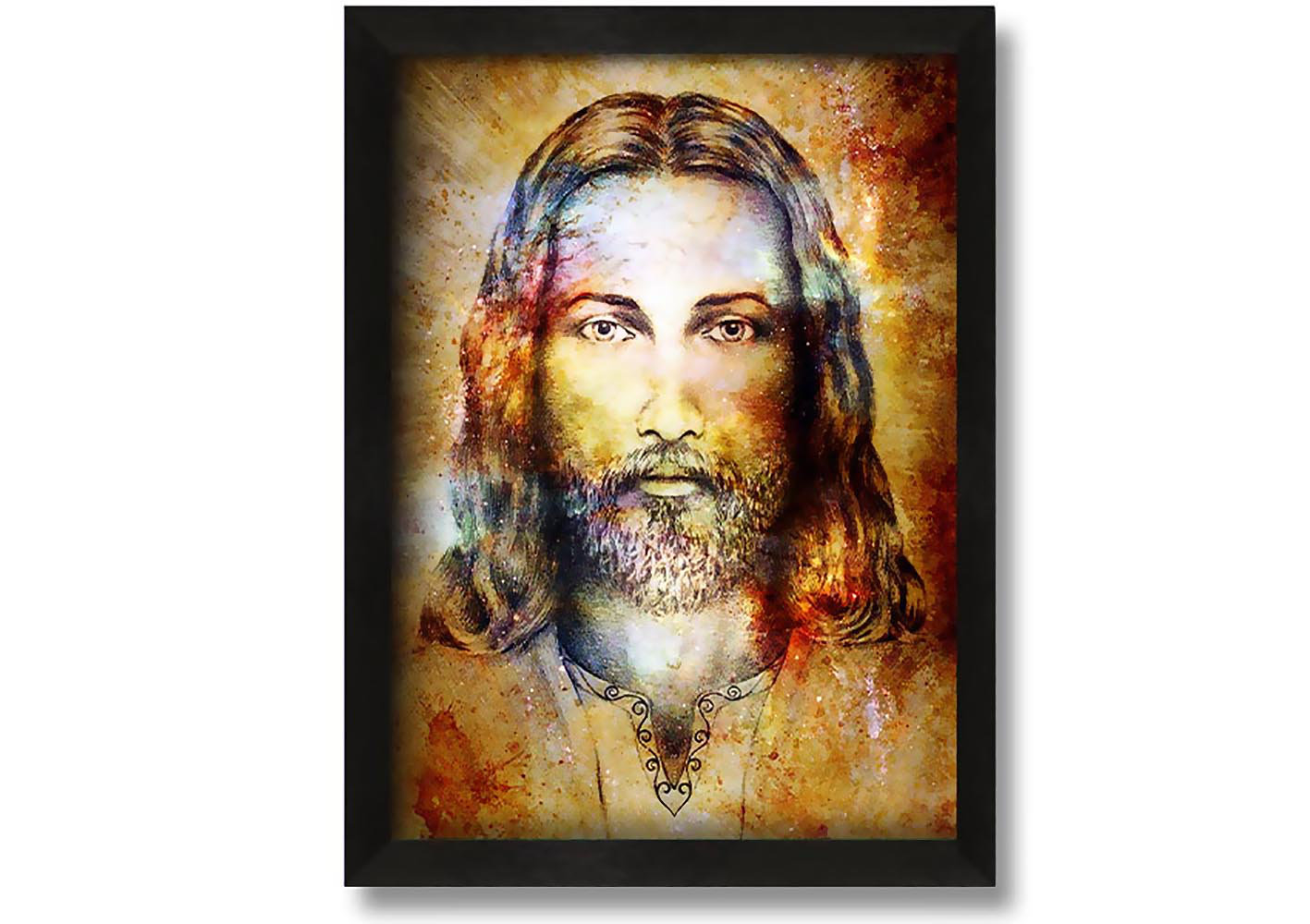 Latitude Vive Jesus - Picture Frame Painting on Canvas | Wayfair.co.uk