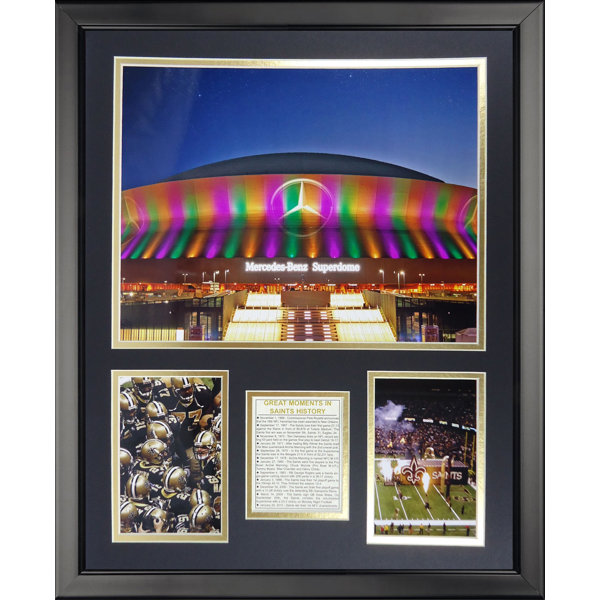 Legends Never Die NFL Picture Frame Memorabilia | Wayfair