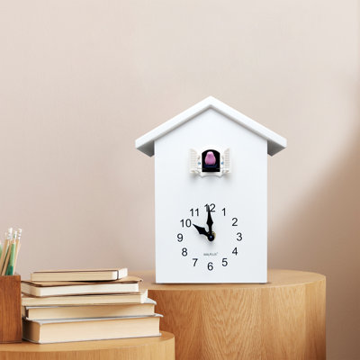 Walplus Farmhouse / Country Analog Mechanical Tabletop Clock | Wayfair