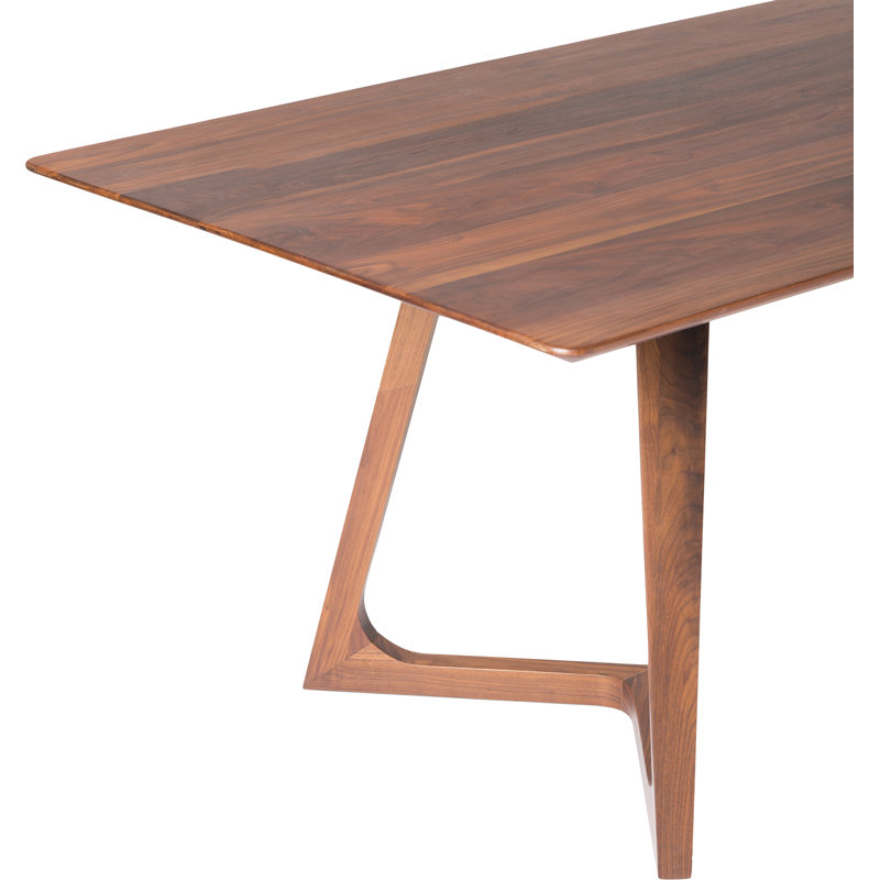AllModern Fischer 71'' Solid Wood Dining Table & Reviews | Wayfair