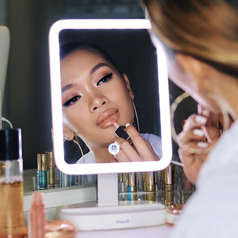 Fancii Modern Lighted Magnifying Makeup Mirror & Reviews | Wayfair