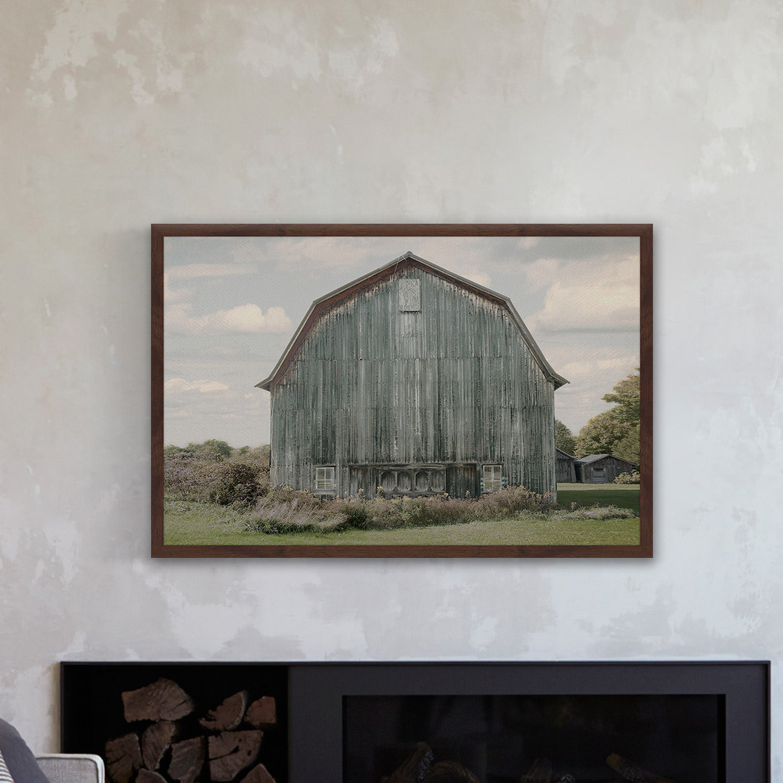 Gracie Oaks Rustic Country - Picture Frame Photograph | Wayfair