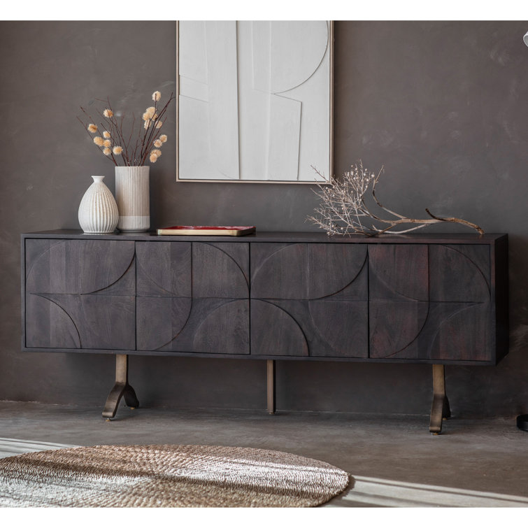 Gallery Direct 180cm Wide Mango Solid Wood Sideboard | Wayfair.co.uk
