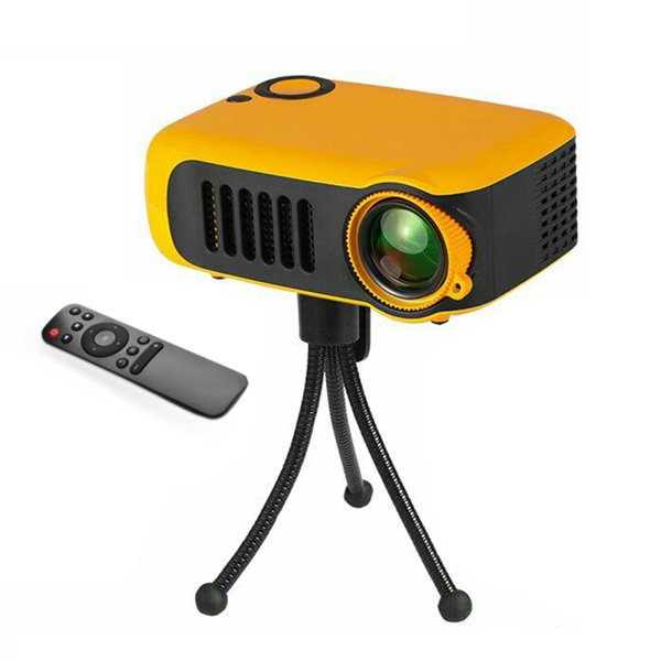 Artudatech Mini 1080P Portable Projector For Home Theater US Plug | Wayfair
