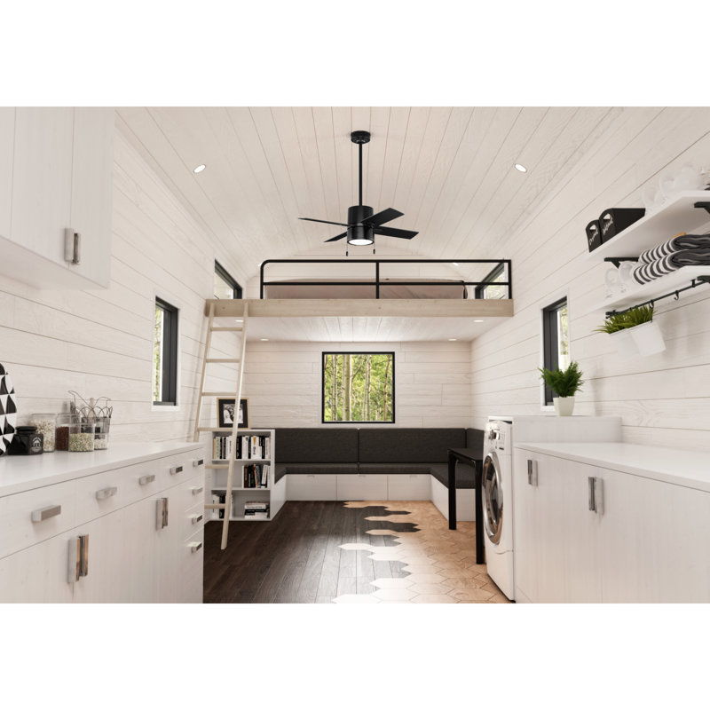 Hunter Fan 42" Beck 4 - Blade Standard Ceiling Fan with Pull Chain and ...