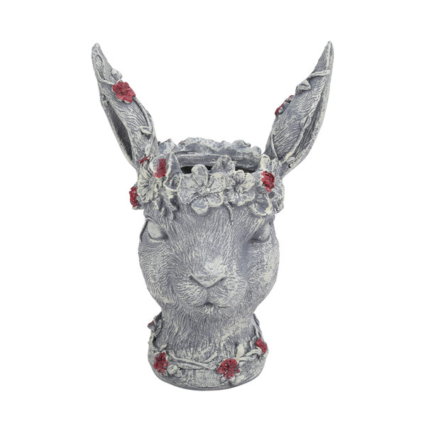 The Seasonal Aisle Wolfsburg Rabbit Statue | Wayfair.co.uk