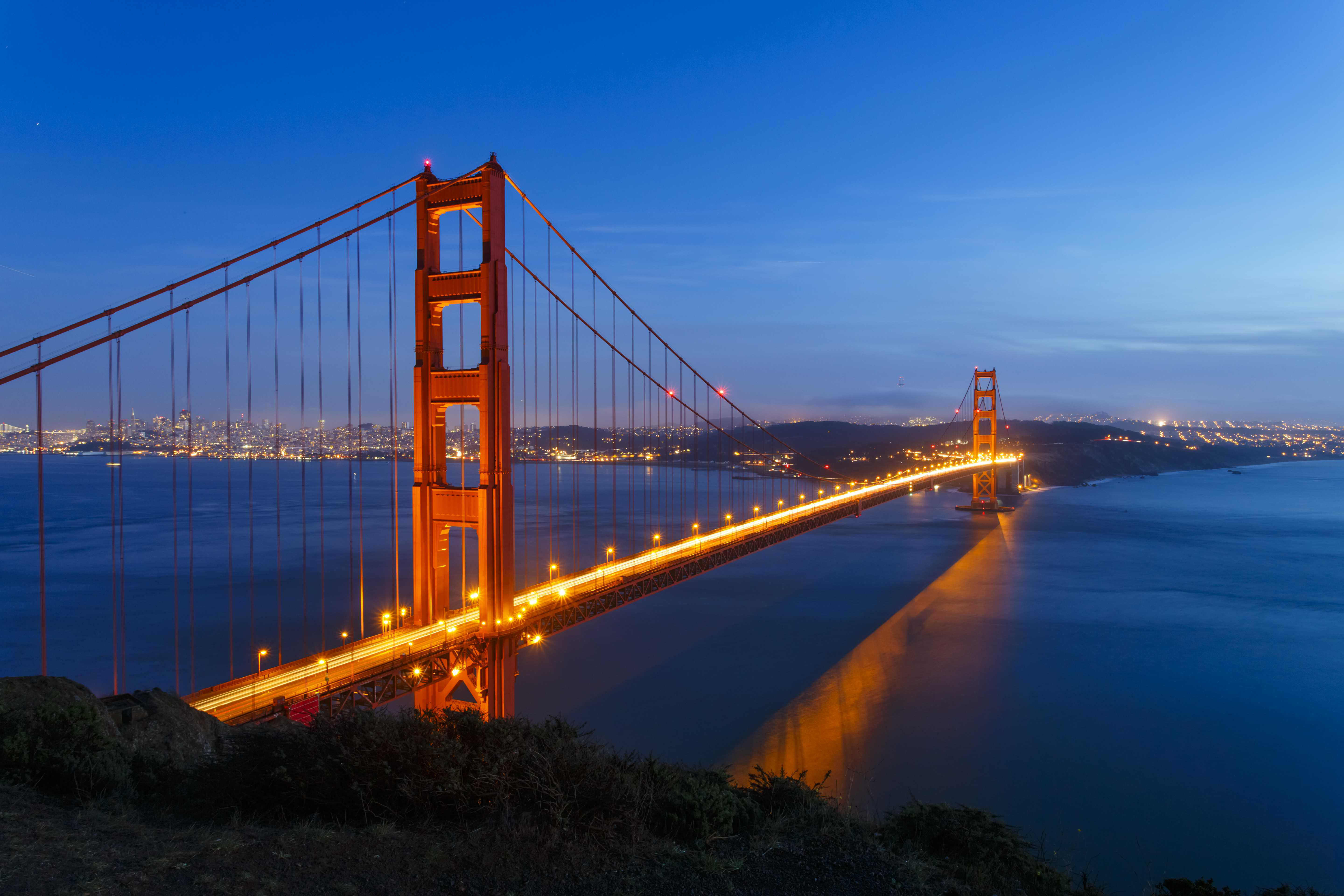 Ebern Designs The Gold Gate Bridge On Canvas by Mariuszblach Photograph ...
