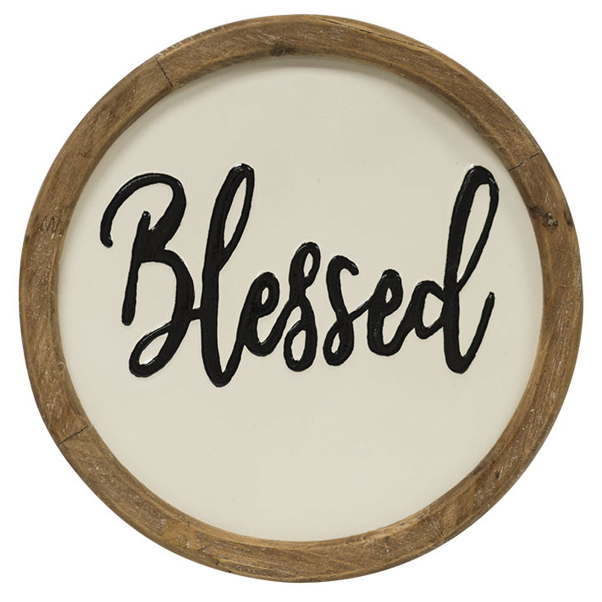 Gracie Oaks Blessed Wall Décor | Wayfair